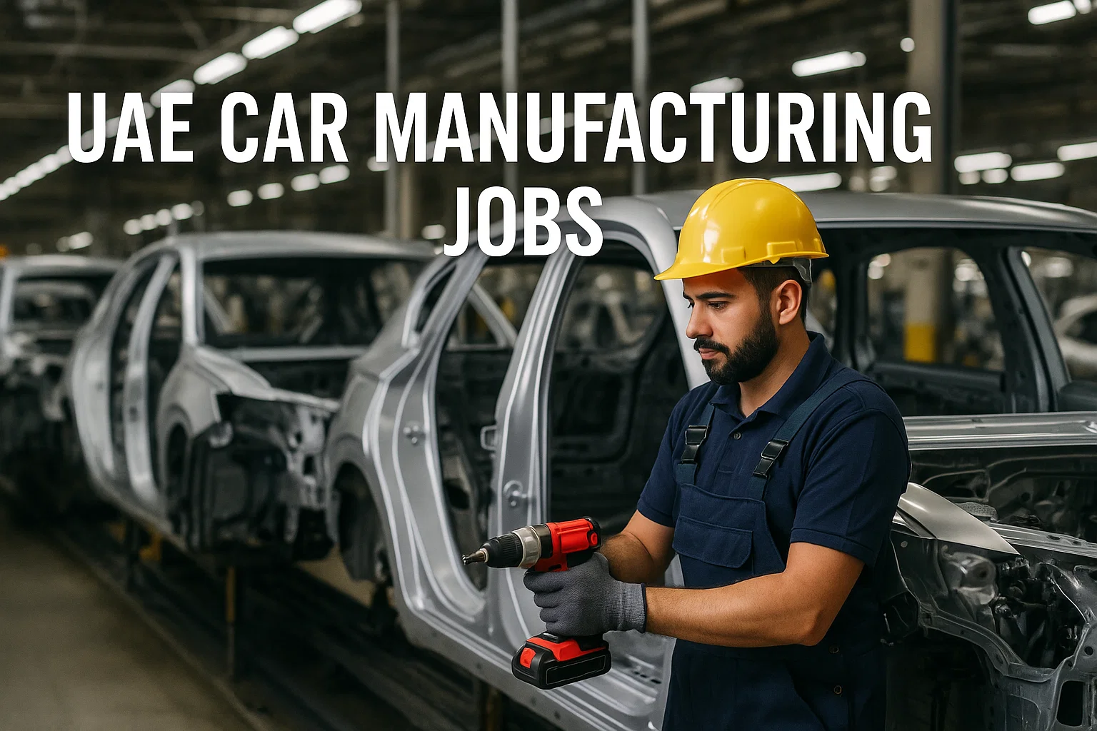 UAE Car Manufacturing Jobs – Urgent Vacancies